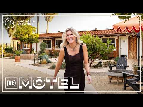 Transforming an Abandoned 1950s Motel Carport into a Garden Sanctuary | (re)Motel | Magnolia Network