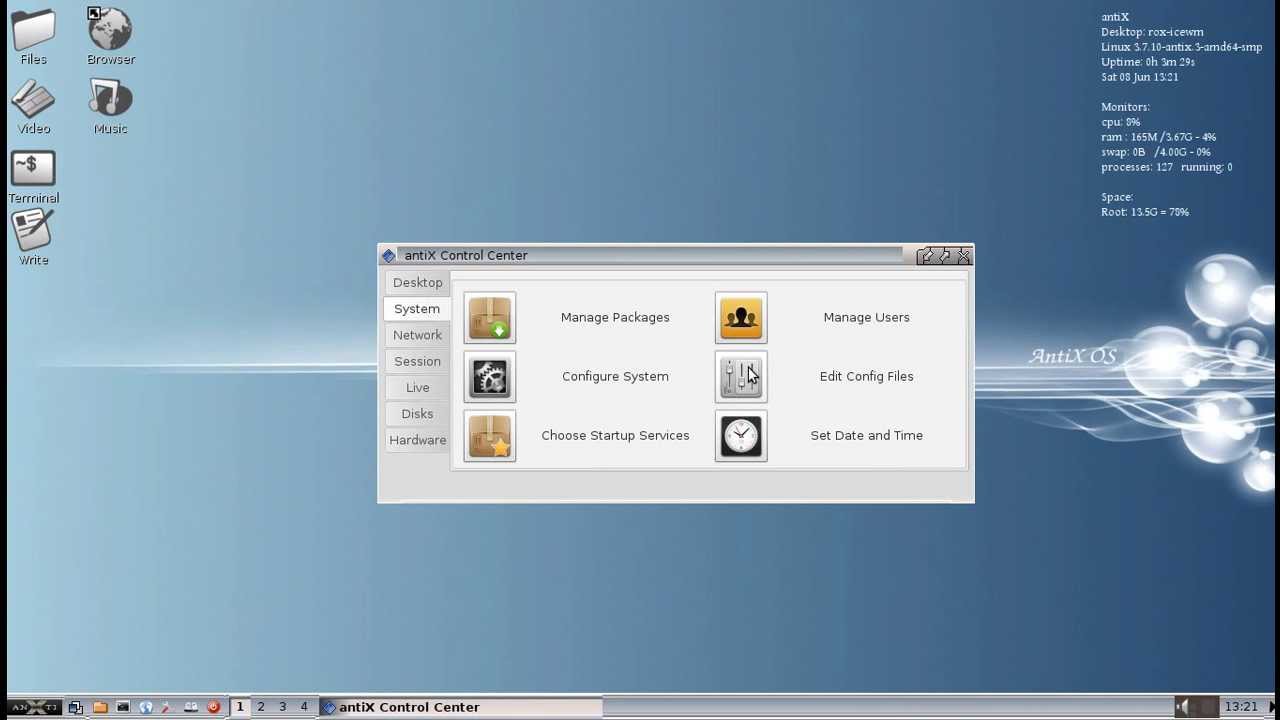 Antix 13 - Edit Boot Loader Menu for Windows Dual Boot - YouTube