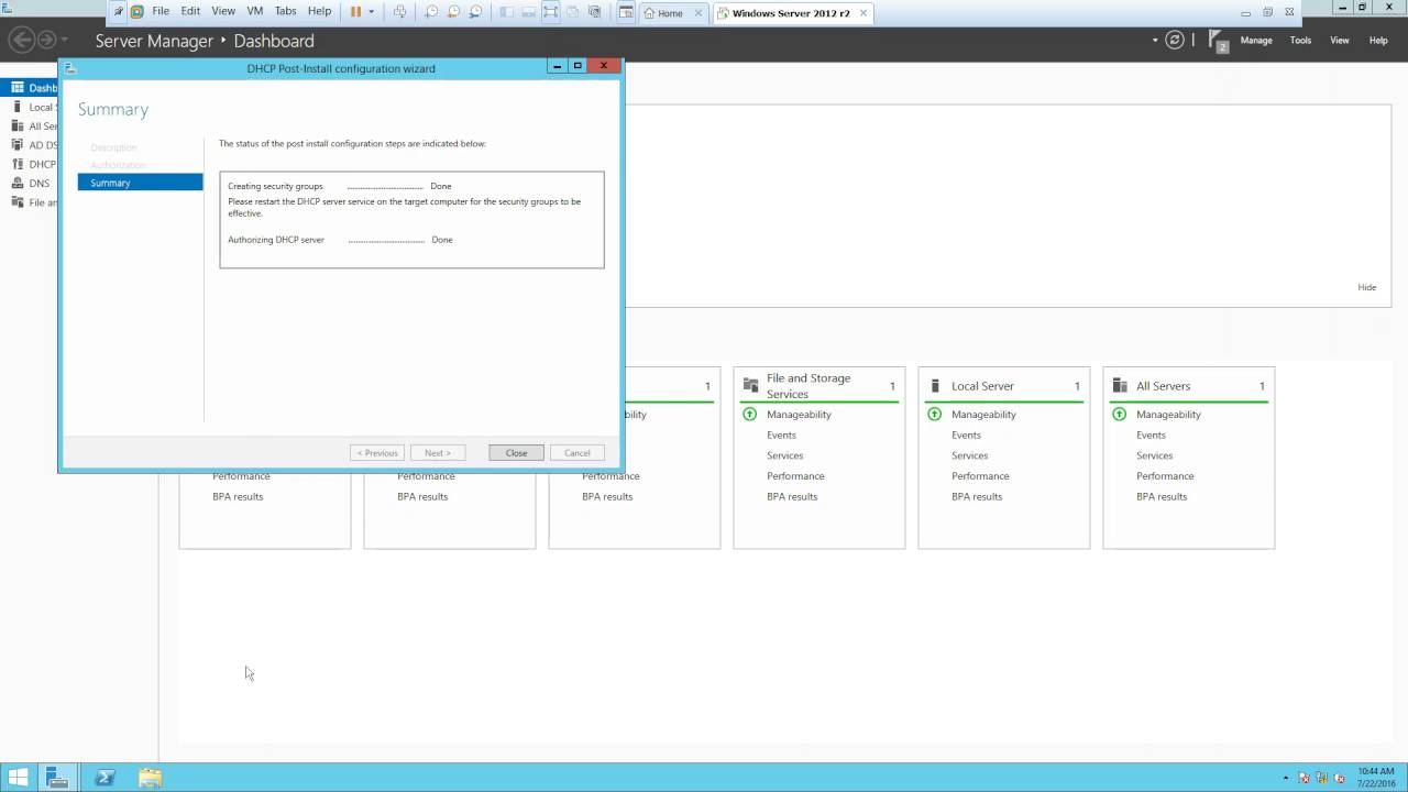 Deploying DCHP Role Windows Server 2012 R2 QUICK STEPS - YouTube