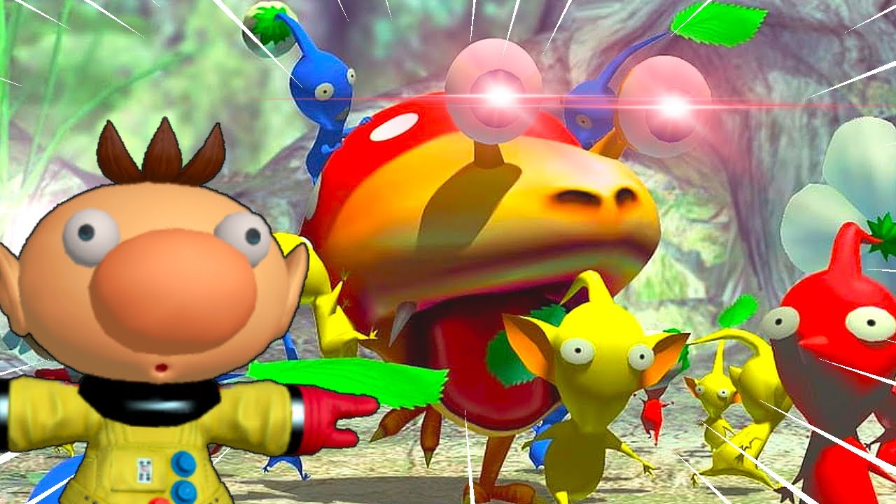 Pikmin But If I LOSE A Pikmin The VIDEO ENDS - YouTube