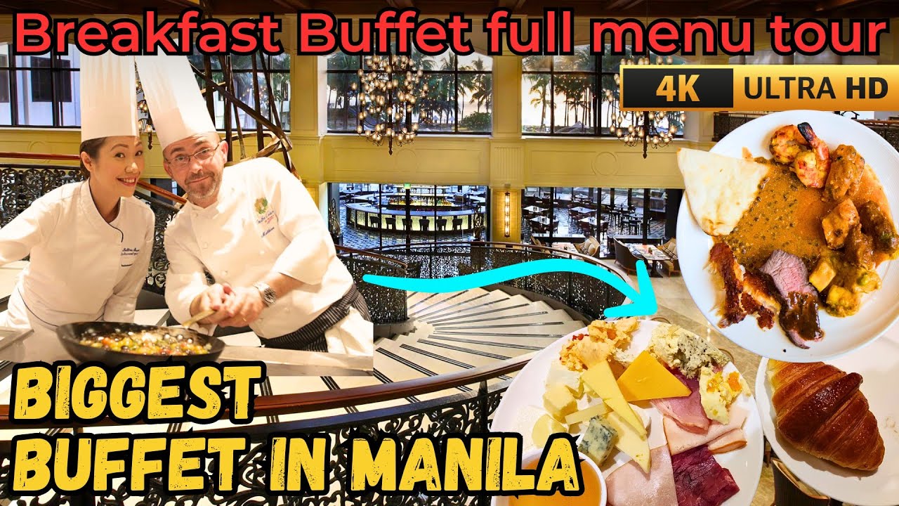 Sofitel Manila Breakfast Buffet | Spiral Eat All You Can Tour - YouTube