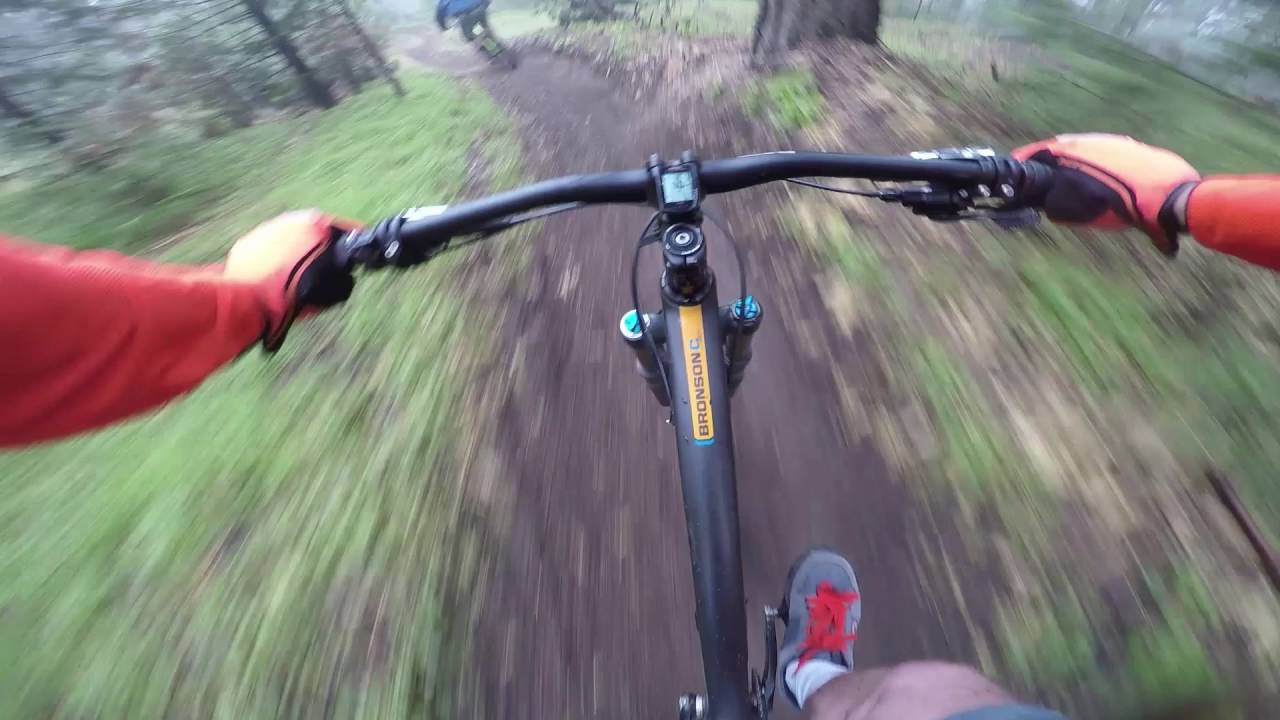 Mountain Biking - Just Outstanding Trail - Alta Sierra - YouTube