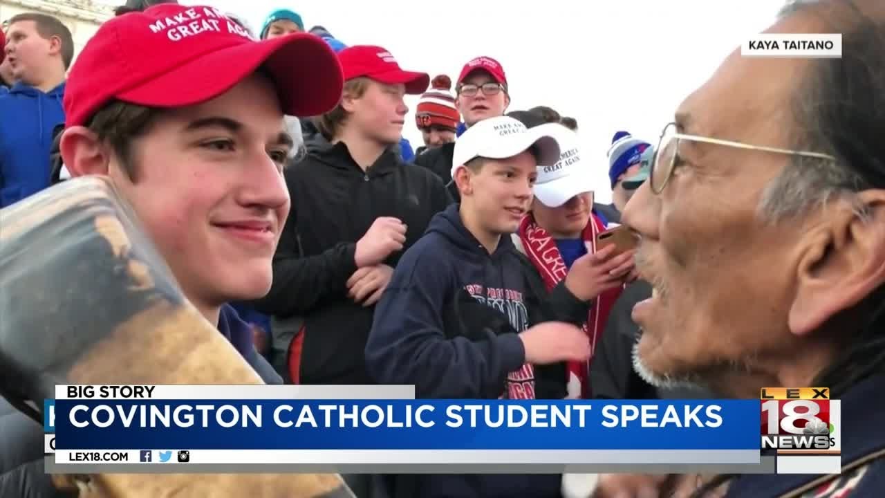 Covington Catholic Student Speaks Out - YouTube