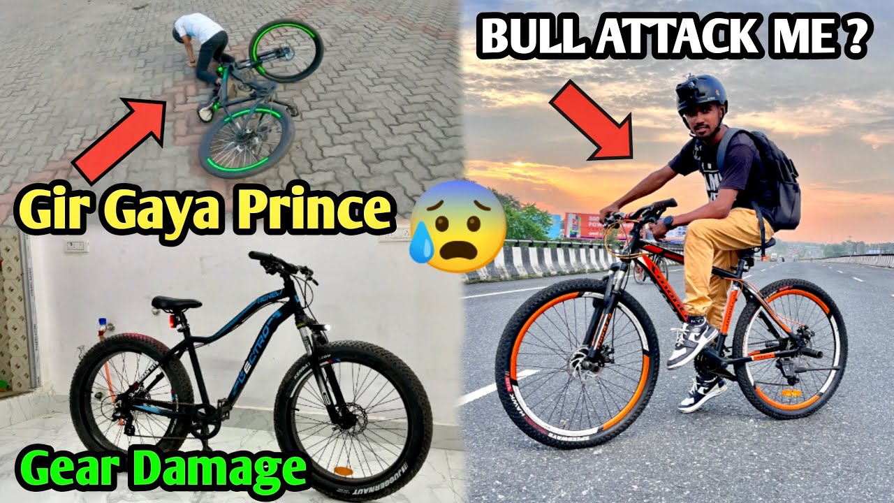 Fat bike ka Gear Damage ho gaya 😫|| MTB Imran - YouTube