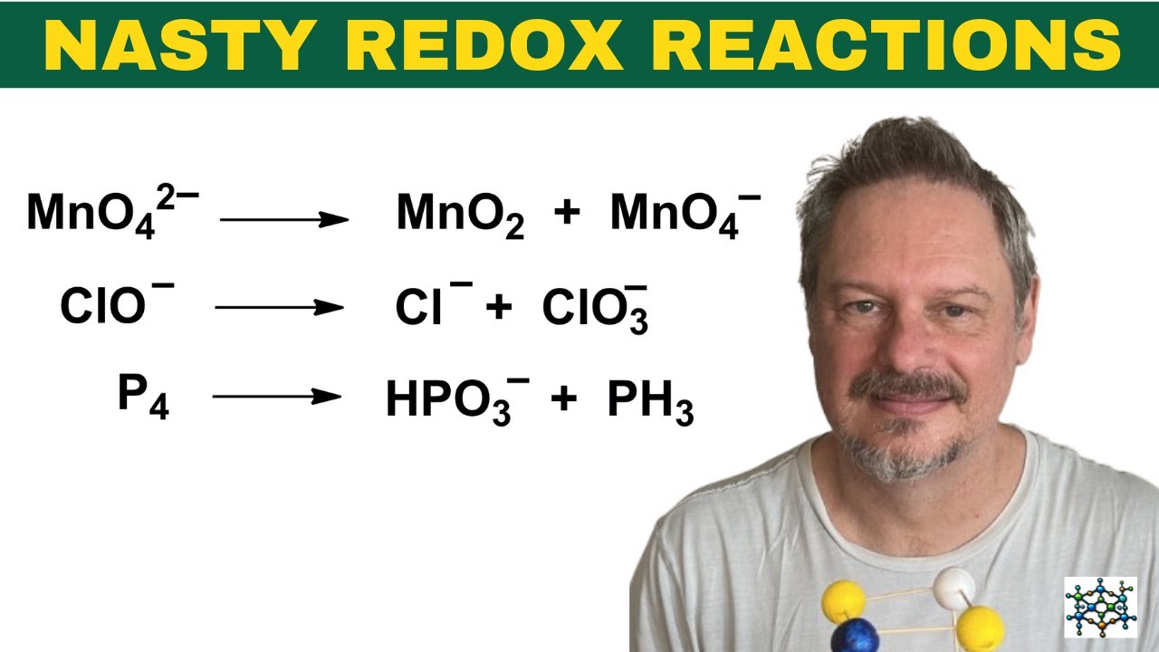 Reduction Oxidation (Redox) Reactions. Disproportionation. - YouTube