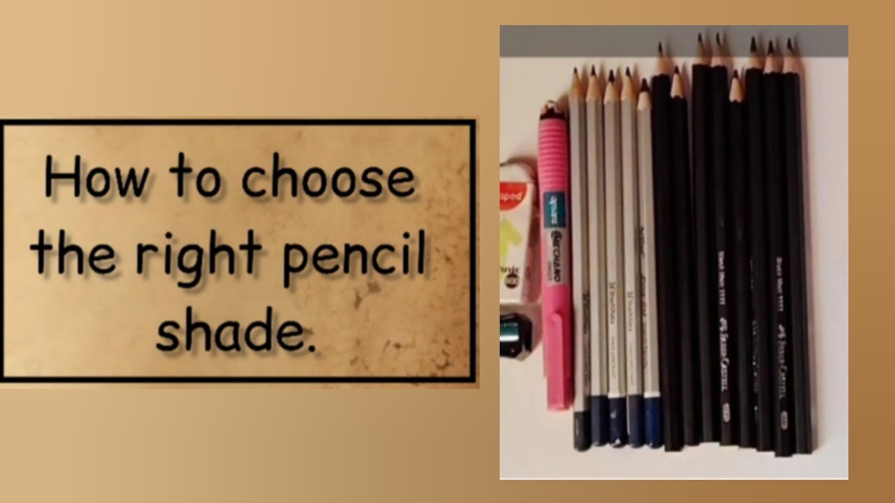 Drawing and Shading for kids/How to choose the right pencil shade ...
