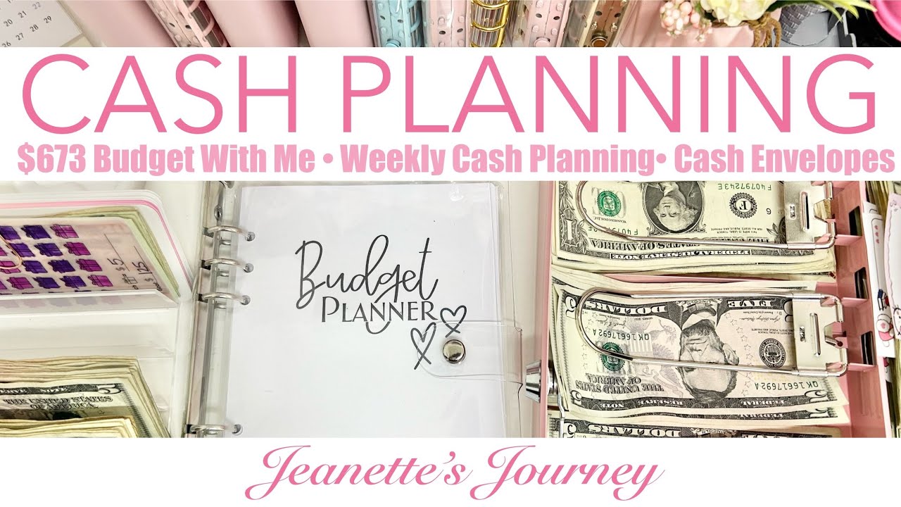 $673 | BUDGET WITH ME | WEEKLY CASH PLANNING | CASH STUFFING | CASH ...
