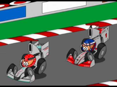 Los MiniDrivers - GP de España 2010 | Car and Driver Formula1 - YouTube