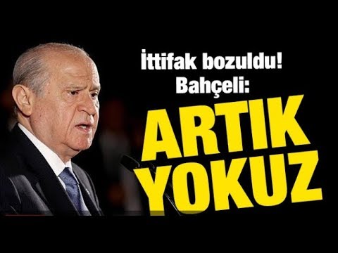 Bahçeli Erdoğan'a Rest Çekti! İttifak Bitti! [HD]