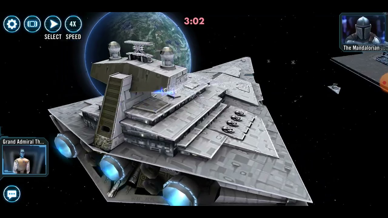 Chimaera (Defender reinforcing) vs. triple-attacker Executor (XB, RC, IG-2000): 68 banners - YouTube