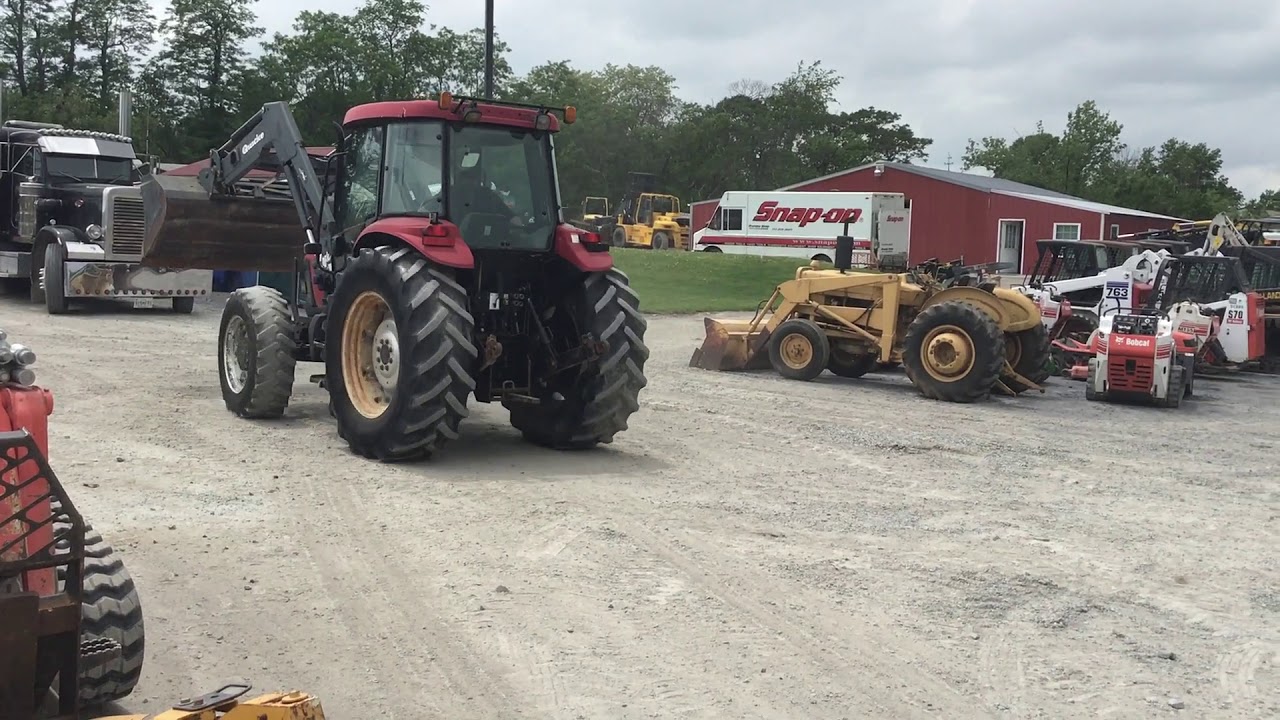 CASE IH JX95 TRACTOR - YouTube