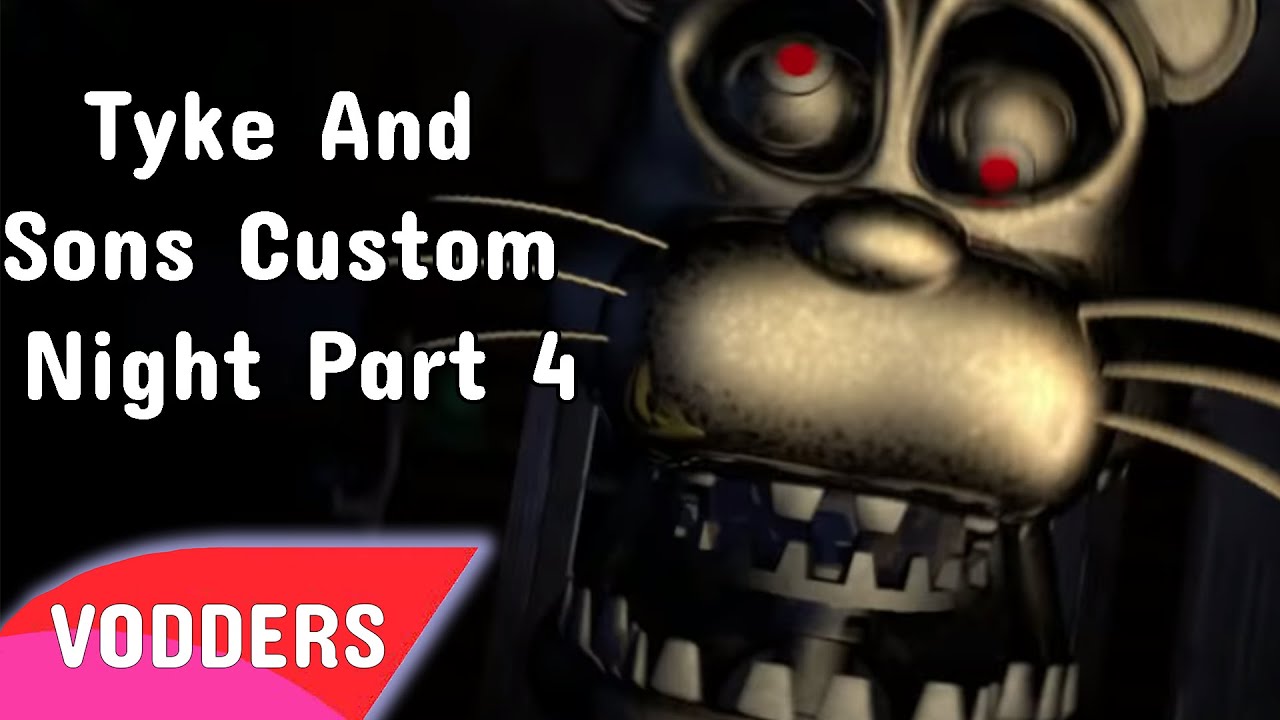 Tyke & Sons Custom Night Part 4 & A FNaF: Fan game VOD | August 25 2022 ...
