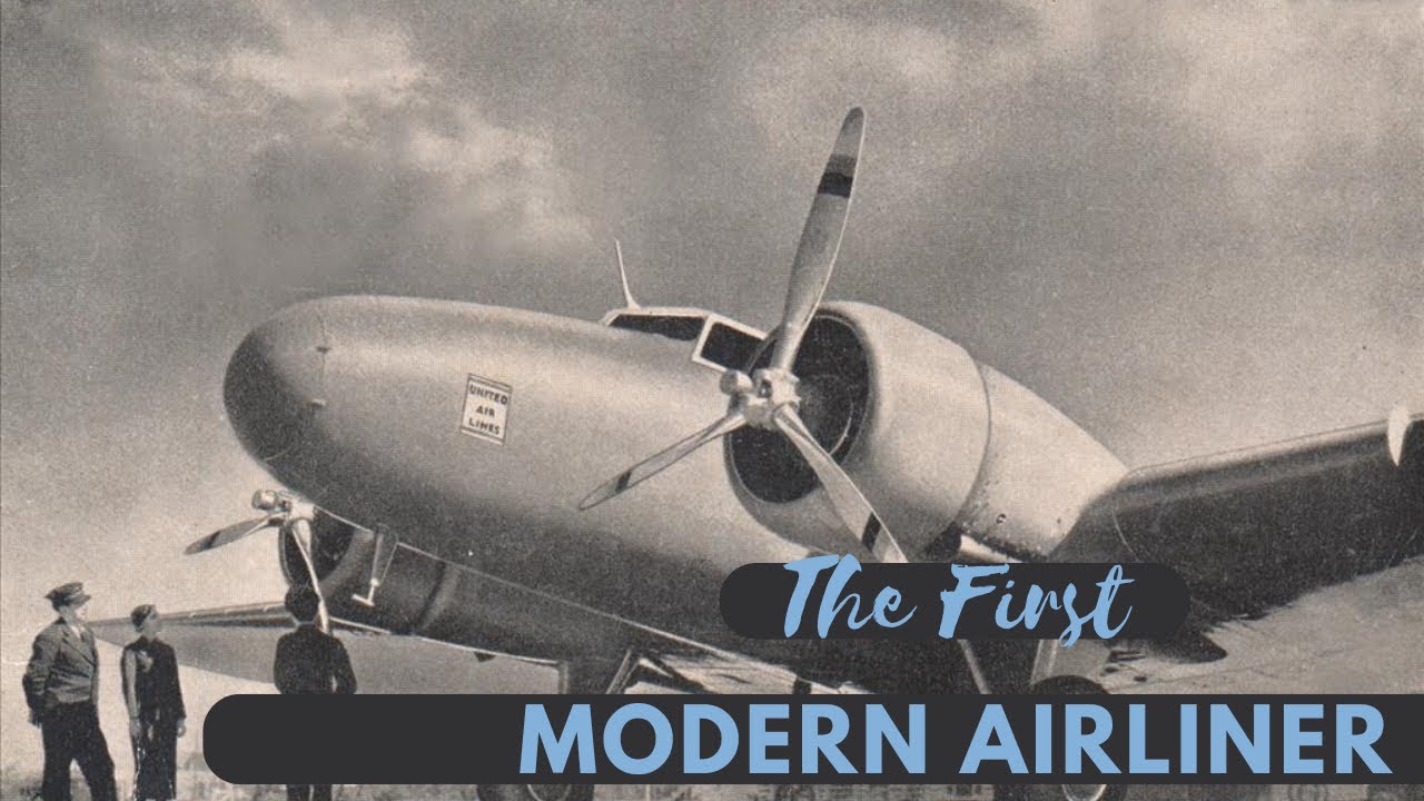 Boeing 247: The First Modern Airliner - YouTube