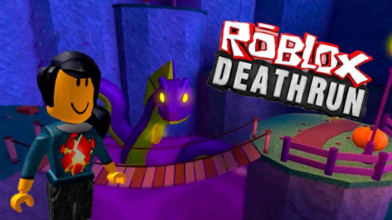 Mi Primera vez en ROBLOX - Deathrun HALLOWEEN! - YouTube