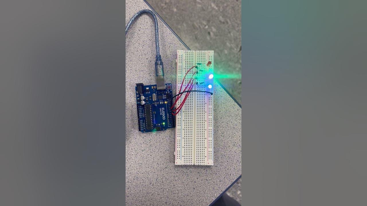 EE327 Introduction to Mechatronics - Lab 1 Question 2 Pt 2 (Arduino Uno) - YouTube