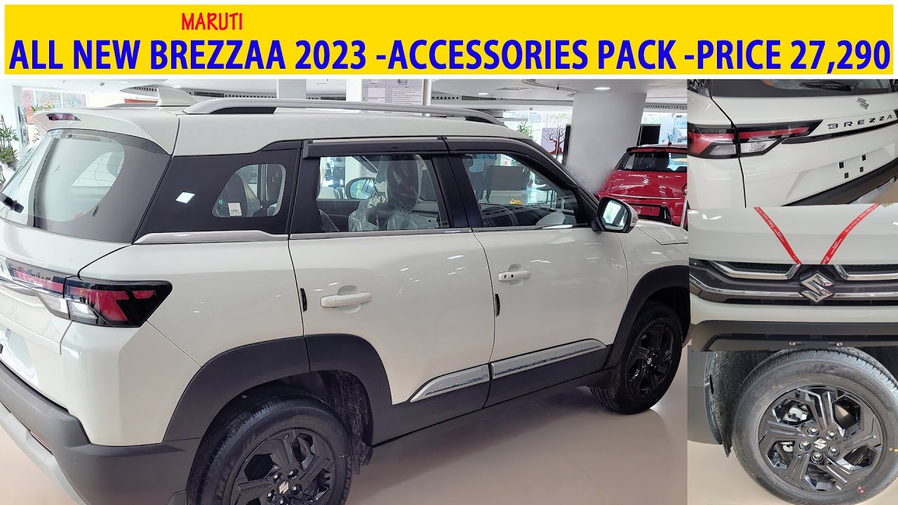 ALL NEW 2023 MARUTI BREZZA with accessories pack #cars #maruti #brezza #cars2023 #marutisuzuki ...