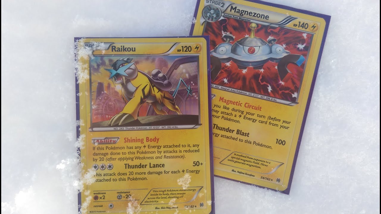 Pokemon TCG Competitive Deck Profile: Raikou /Magnezone (Updated List ...