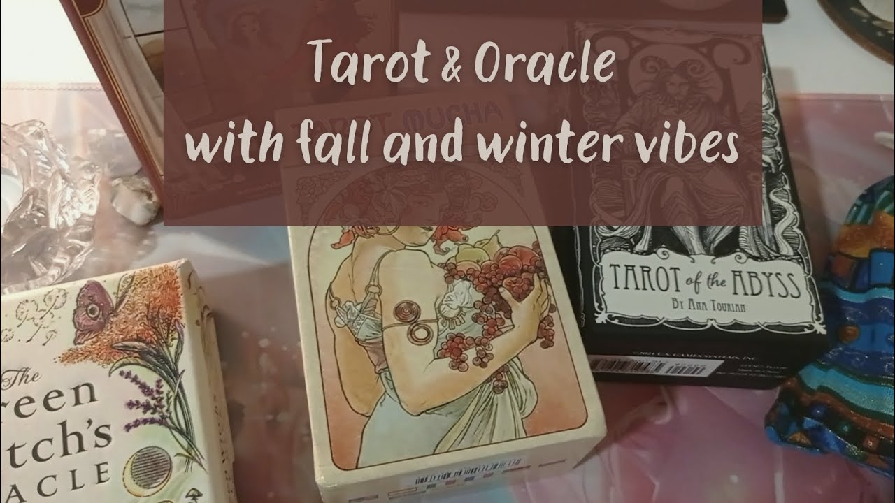 🍂 🍄 My top 5 Tarot and Oracle decks for fall and winter 🍄 🍂 - YouTube