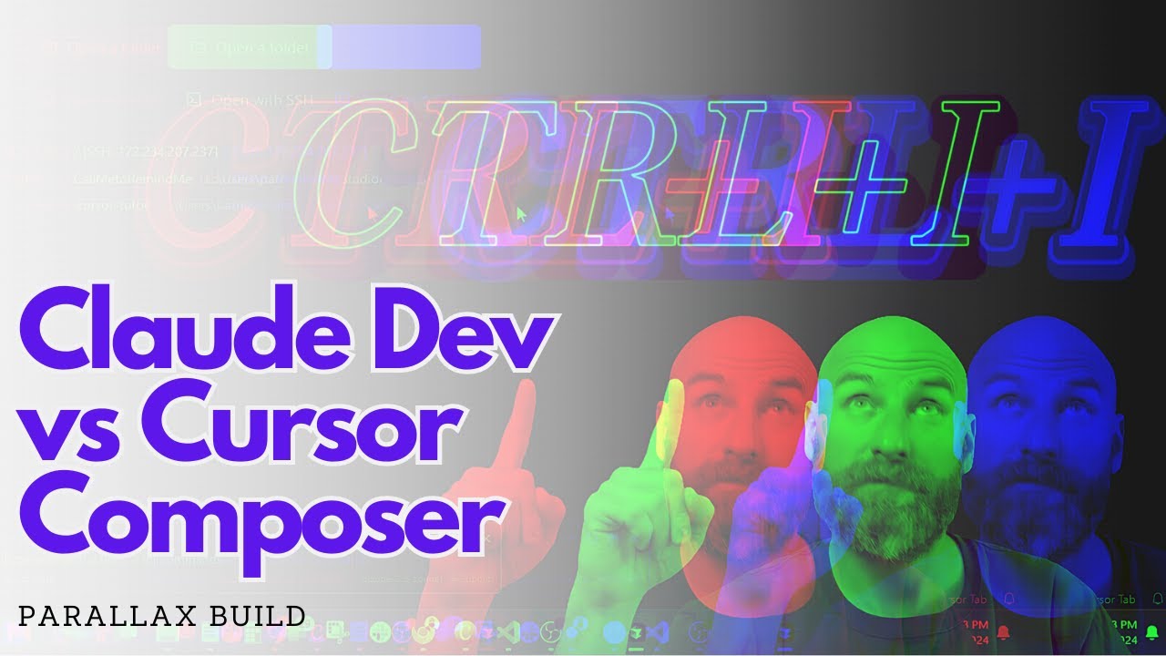 How To - Parallax Website - Claude Dev vs Cursor Composer - Live Coding & Debugging - YouTube