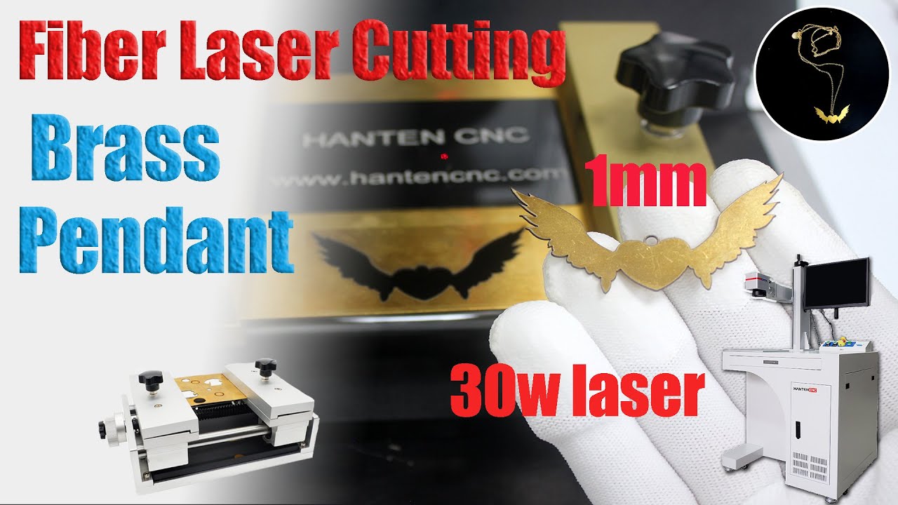 Inexpensive Jewelry Laser Machine Cutting Gold Silver Brass Pendant ...