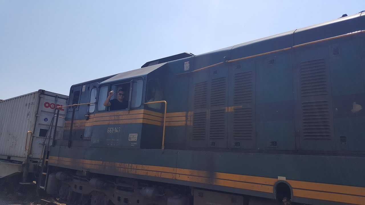 Locomotive SRB-SKG 661-143 "Kenedi" / COSCO Freight train (PA-NS ...