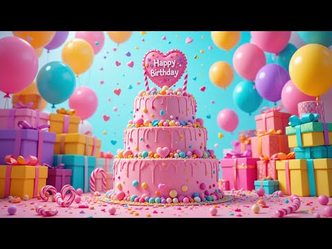 🎊 Happy Birthday to You 🎶 | Fun & Cheerful Birthday Song🥳🎂