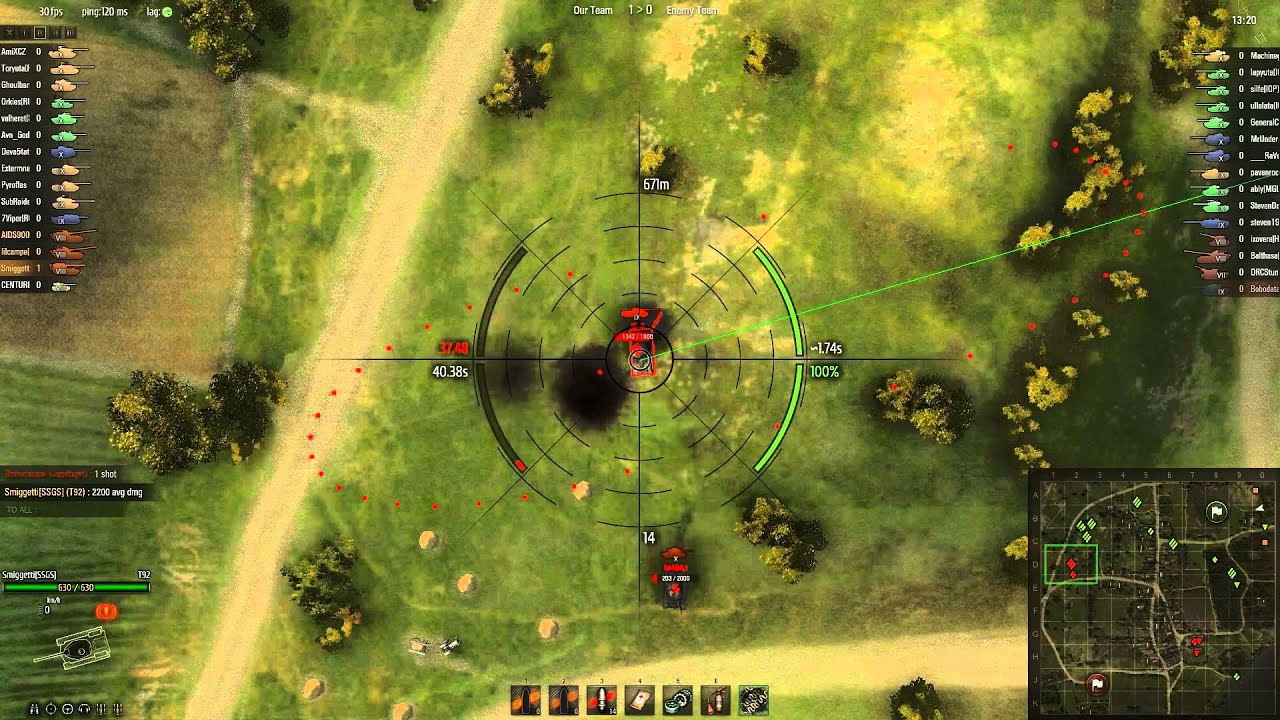 World of Tanks: Our AP shells shall blot out the sun! [T92 Gameplay ...