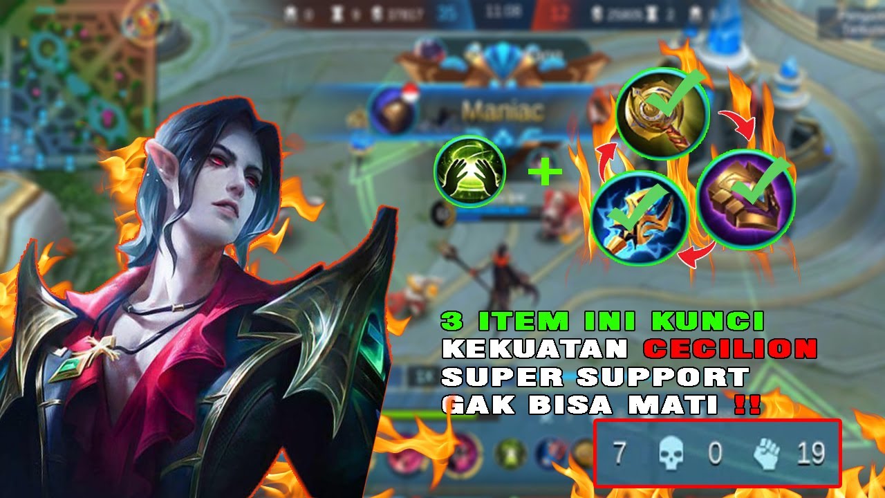 Best Build Cecilion | Top 1 Global Cecilion Build | Gameplay Cecilion ...