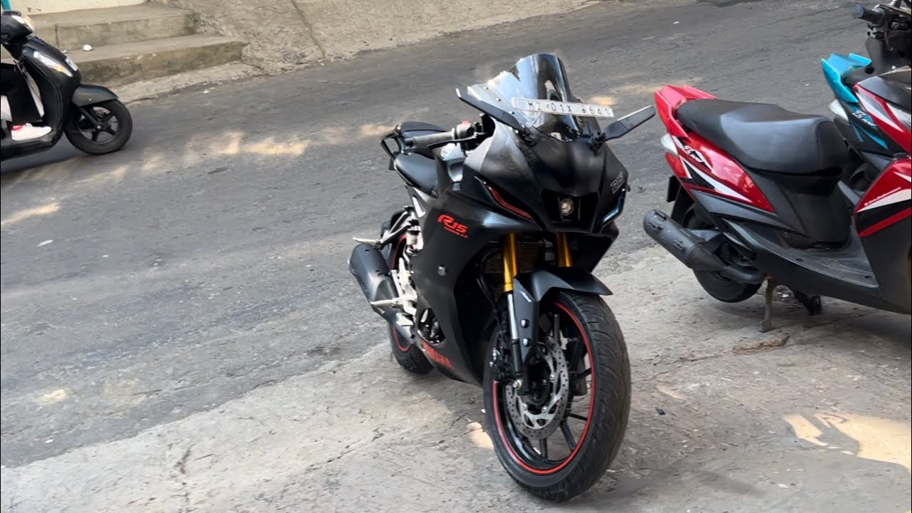Bought My First Bike | R15 V4 | Vlog - YouTube