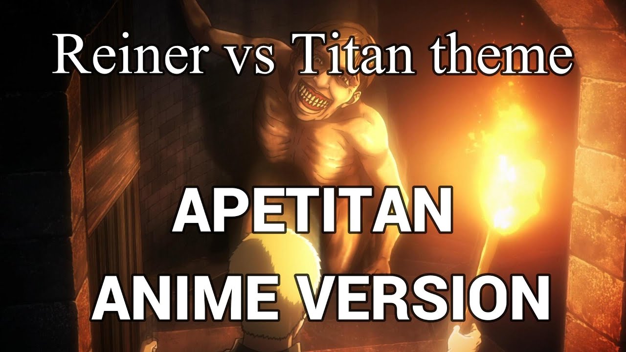 "Barricaded inside Utgard Castle"「APETITAN」ANIME ver. | Attack on Titan ...