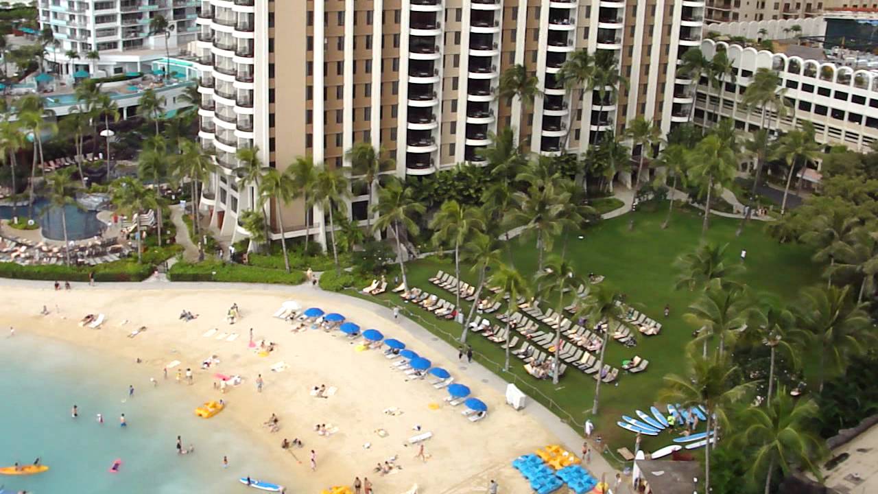 Hilton Hawaiian Village, Rainbow Tower, Waikiki Ocean View, - YouTube