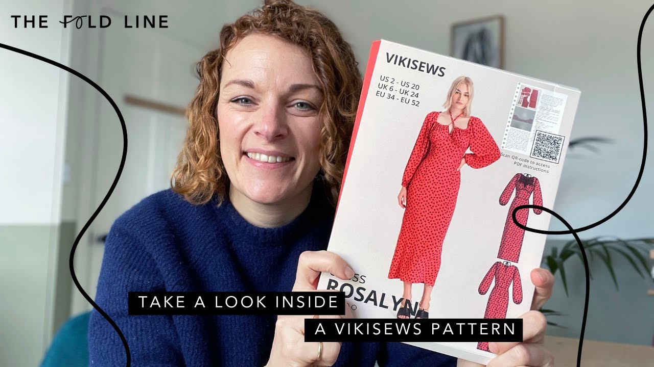 Take a look inside: a Vikisews Sewing Pattern - YouTube