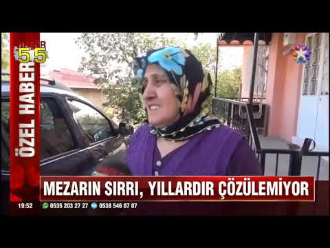 SAMSUN'DA YOLUN ORTASINDAKİ GİZEMLİ MEZARLIK