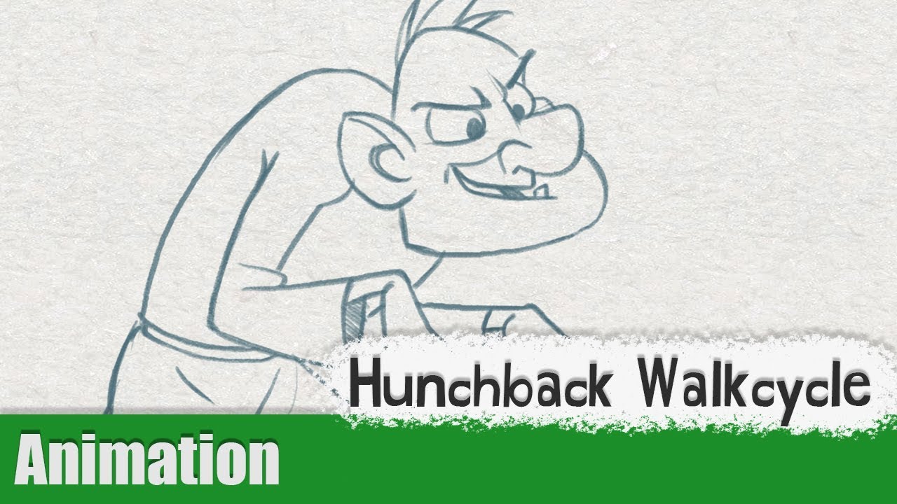 Animation For Fun 22 - Hunchback Walkcycle - YouTube