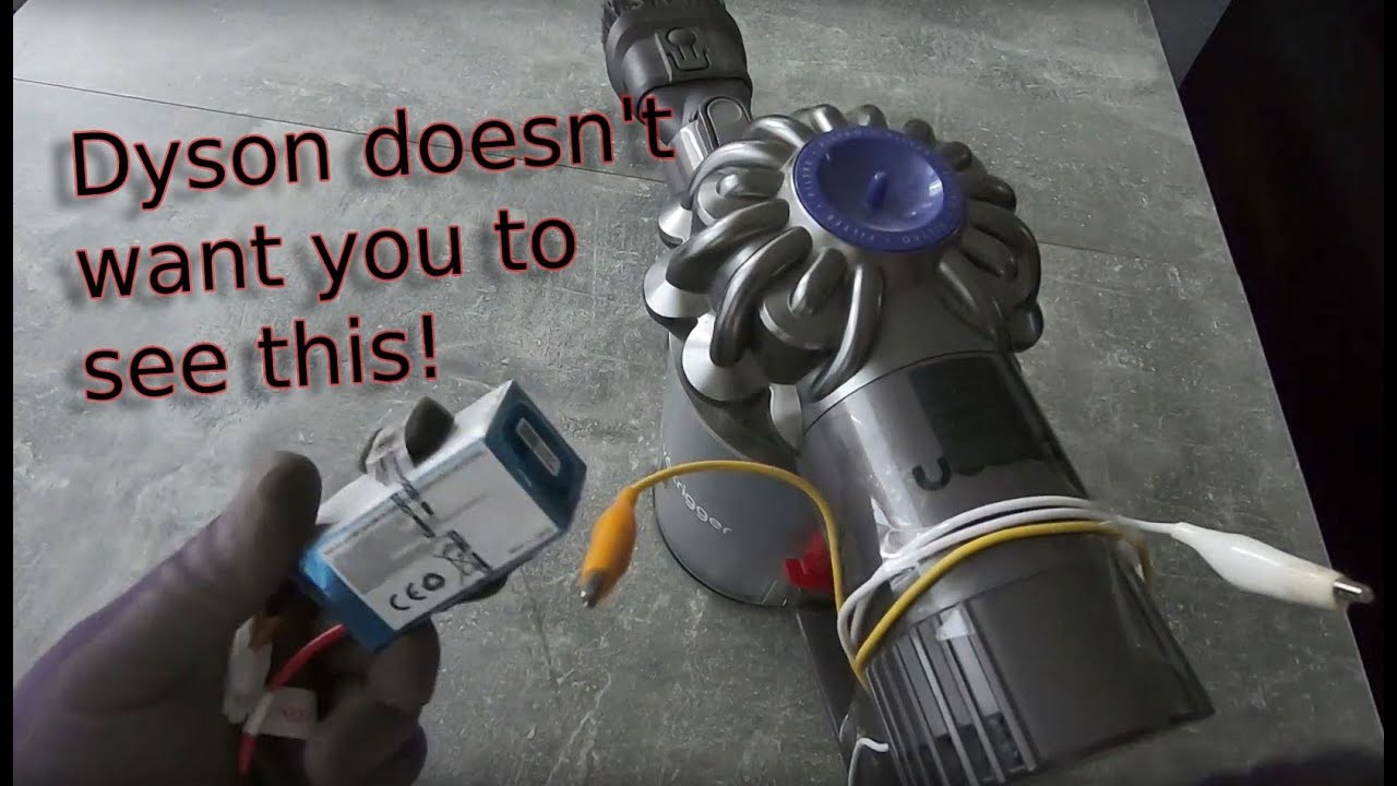 DIY Dyson battery hack / repair / mod. Save money! - YouTube