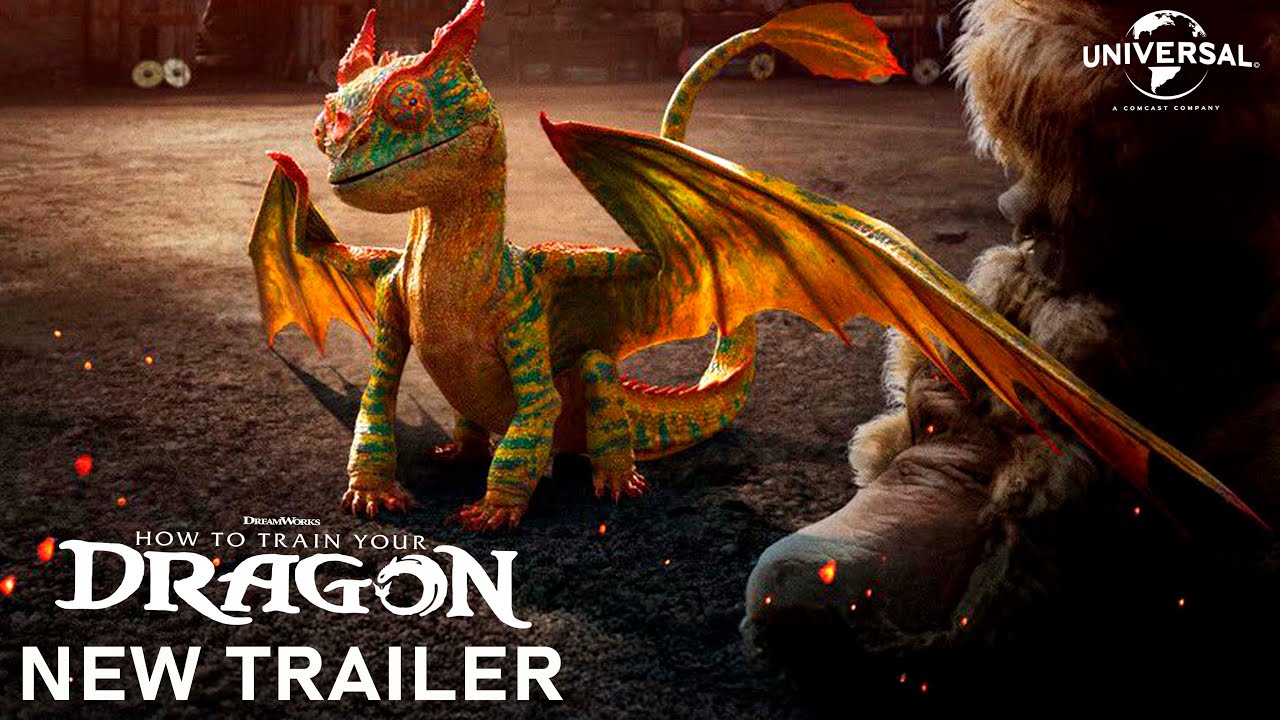 How To Train Your Dragon Live action | "POPCORN PROMO" | TV Spot (HD ...