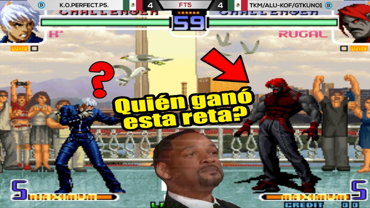 KUNO VS K.O PERFECT P5 - KOF 2002 PLUS TOP OCUPA A RUGAL PARA GANAR ...