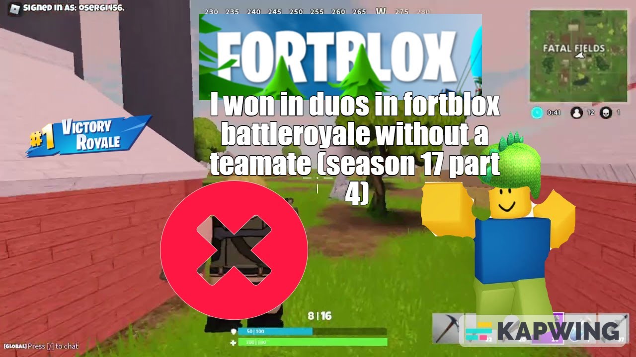 ToadisRex fortblox battleroyale #10 (season 17 part 4) - YouTube