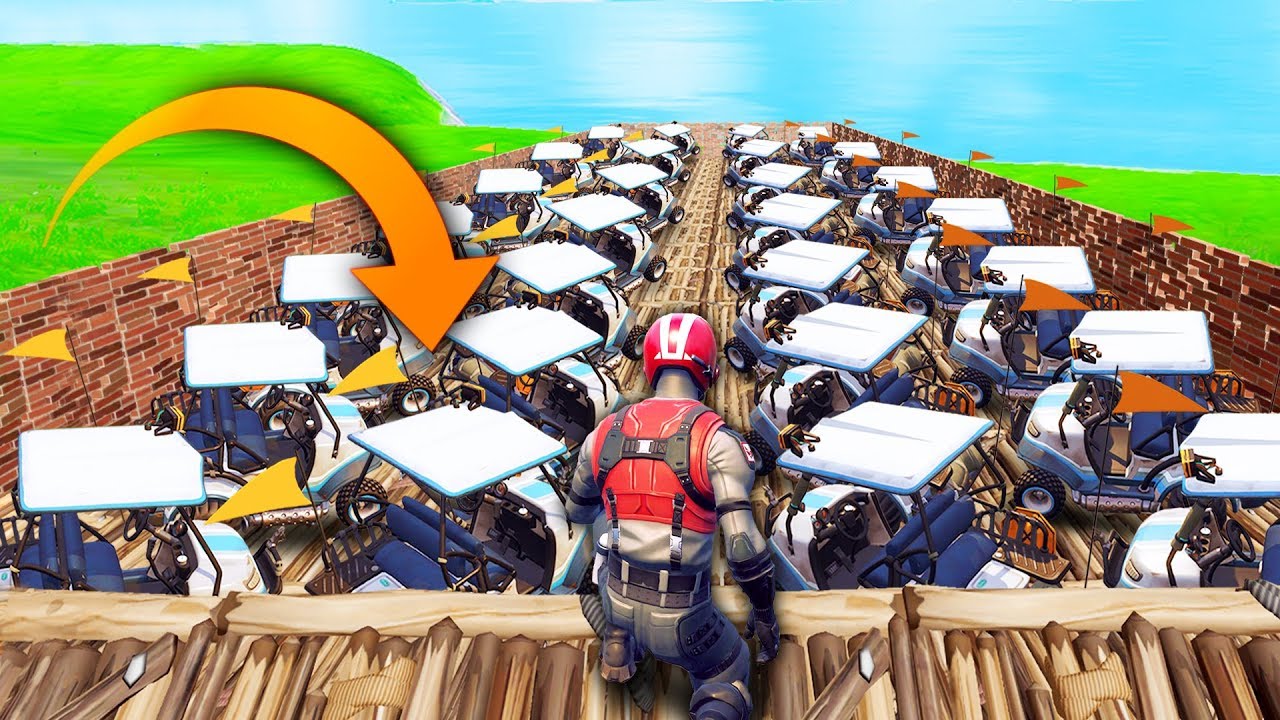 INFINITY GOLF CARTS BASE..!? | Fortnite Funny and Best Moments Ep.184 ...