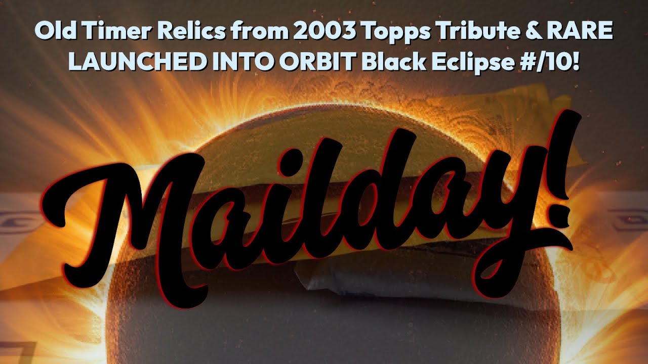 Mailday! Old Timer Relics from 2003 Topps Tribute & RARE LAUNCHED INTO ...