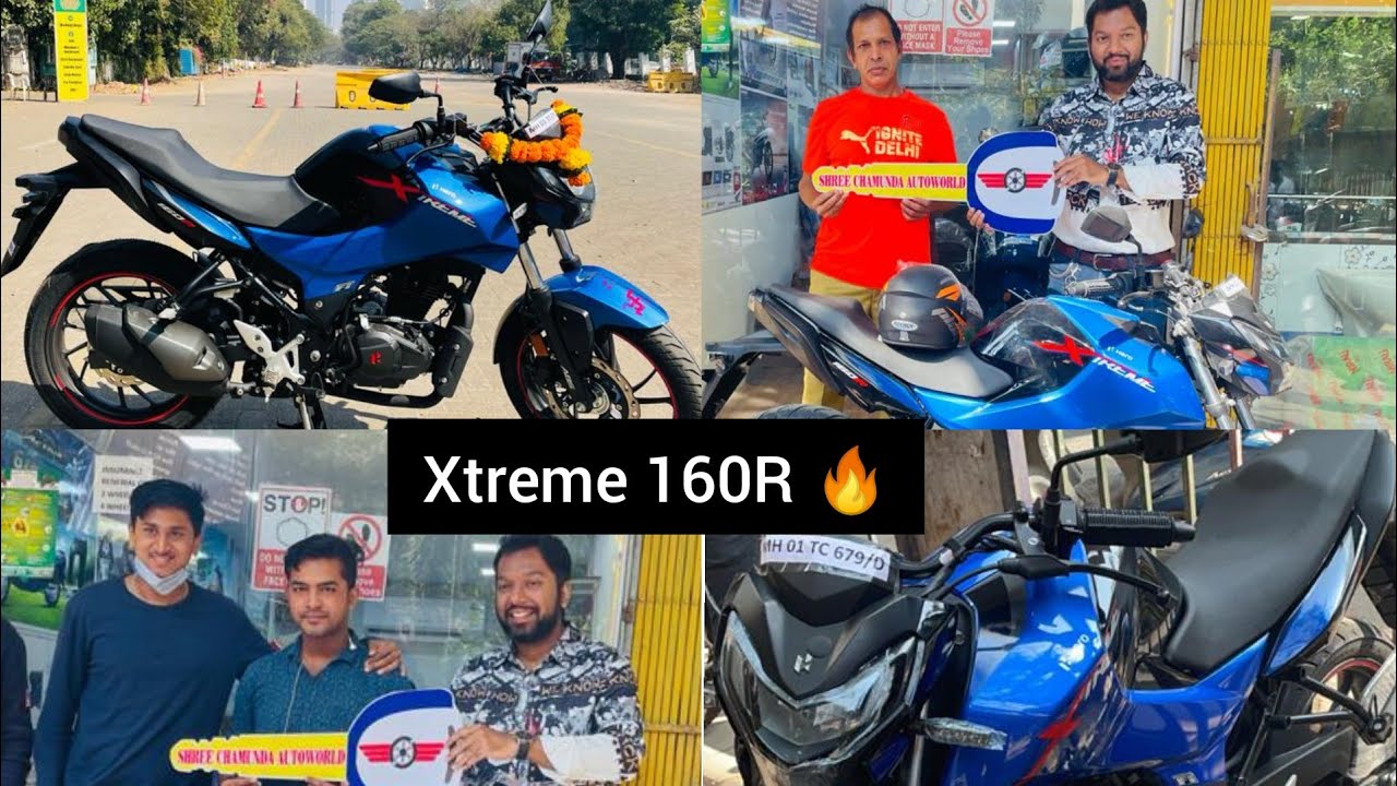Hero Xtreme 160R delivery taking BS6 2021🔥| Praful Koli Vlogs - YouTube