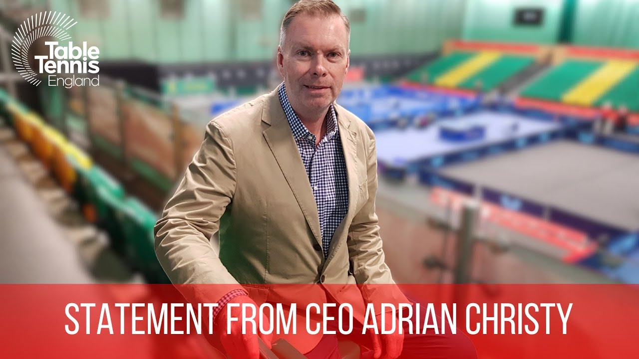 Adrian Christy on his decision to stand down as Table Tennis England ...