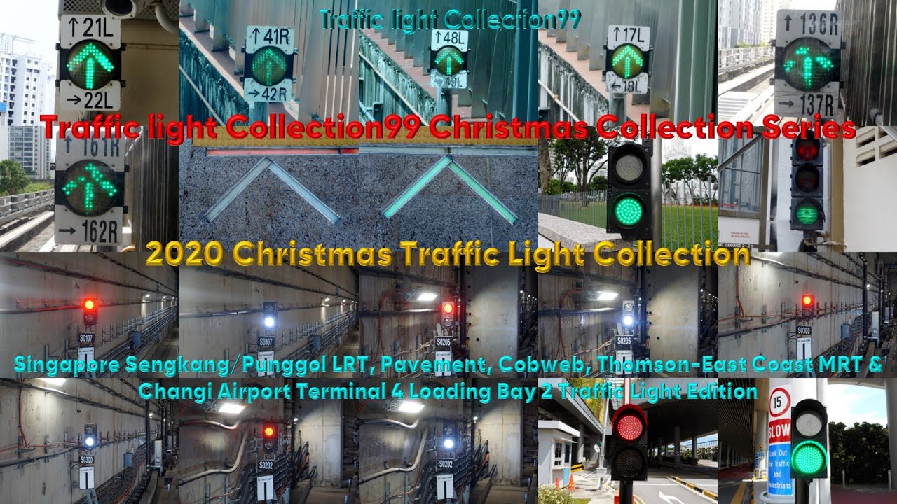 2020 Christmas Traffic Light Collection (SG SKG-PGL LRT, PVT, CW, TEL ...