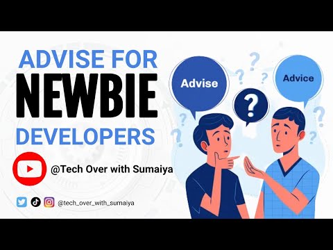 Advise for new people in tech.| What you need to know as a newbie. - YouTube