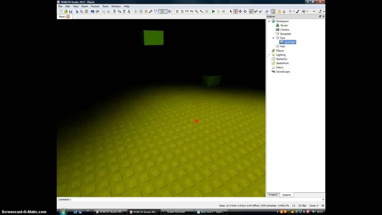 How to make a Dynamic Light 2013 ROBLOX - YouTube