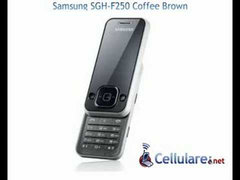 Samsung SGH-F250 Coffee Brown - YouTube