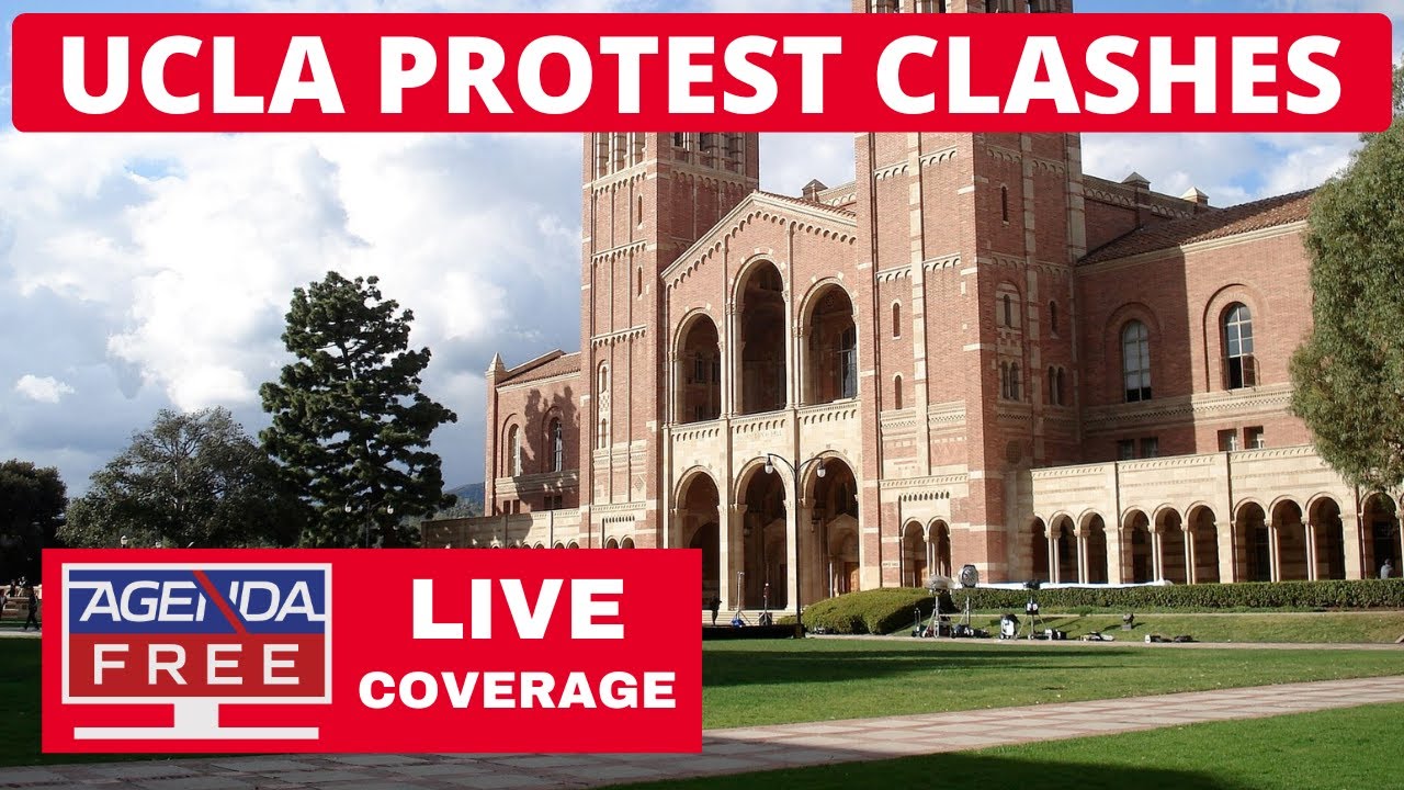 Clashes & Chaos at UCLA Protests - LIVE Breaking News Coverage - YouTube
