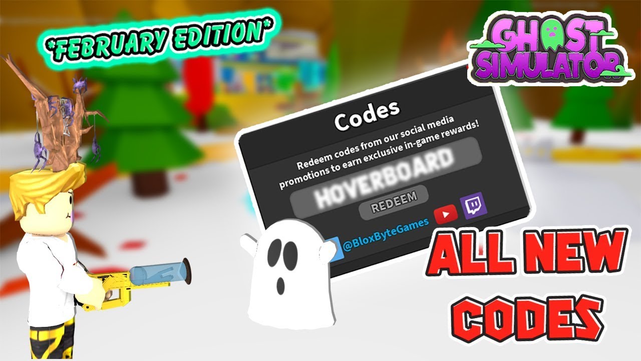 [February]👻Ghost Simulator All Working Codes | Roblox - YouTube