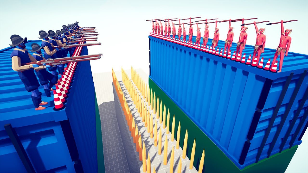 TOURNAMENT ON CONTAINER BOXES | Totally Accurate Battle Simulator TABS ...
