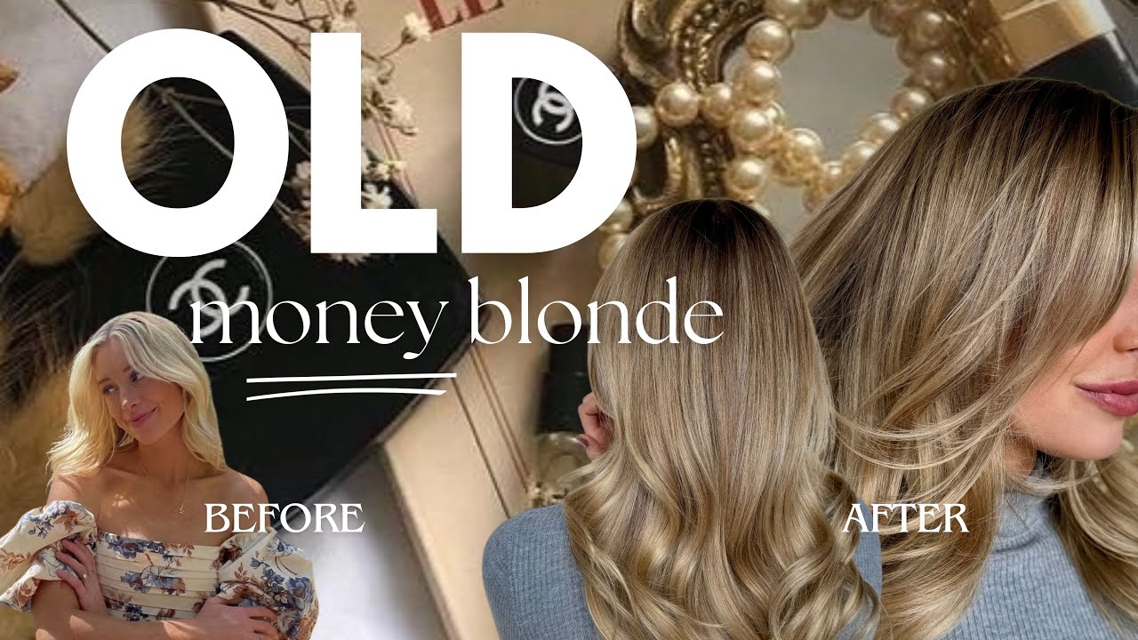 OLD MONEY BLONDE HAIR TUTORIAL - YouTube